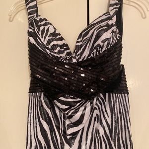 Masquerade | Dresses | Zebra Prom Dress | Poshmark